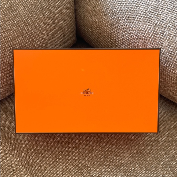 Hermes | Accessories | Herms Signature Orange Gift Box | Poshmark